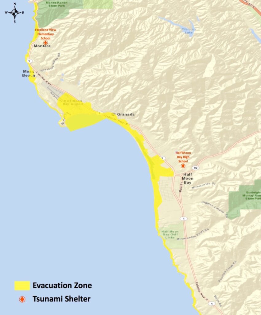 Residents and Visitors: San Mateo County Tsunami Tests Continue Every ...