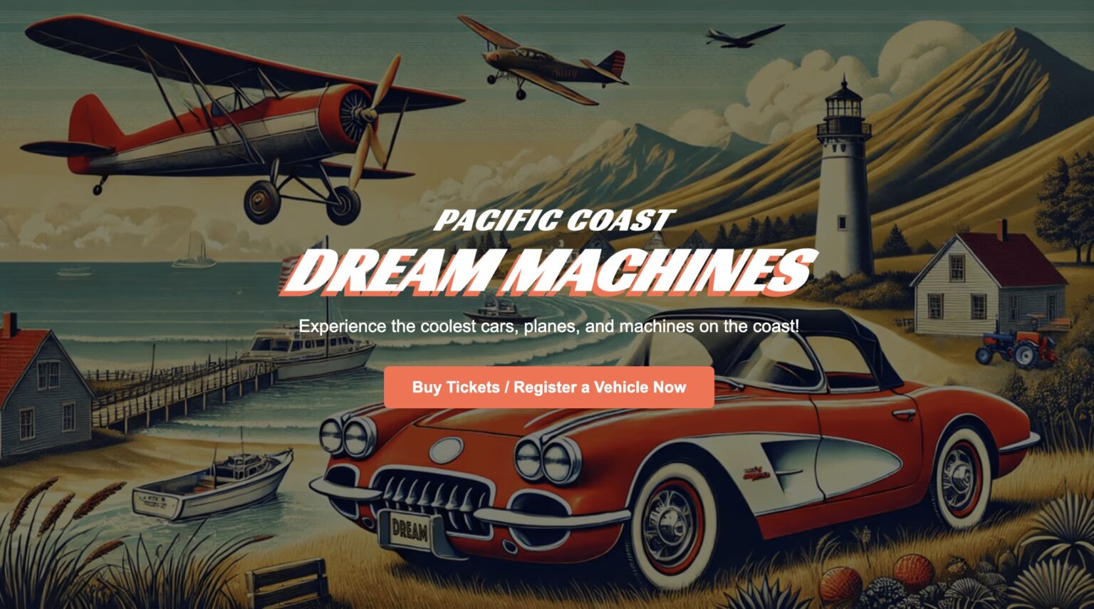 Half Moon Bay's Pacific Coast Dream Machines is Back in 2025 with Cars ...